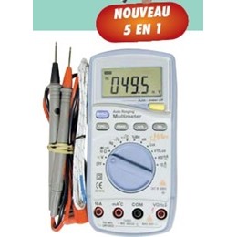 Multimètre multifonction Appareil de mesure digital Multimètre